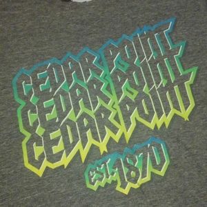 Cedar Fair | Shirts | Cedar Point Shirt 87 Xl Usa Roller Coasters ...